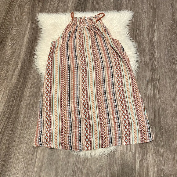 Artisan Ny | Dresses | Hp Artisan Ny Halter Trapeze Cut Multi Boho ...